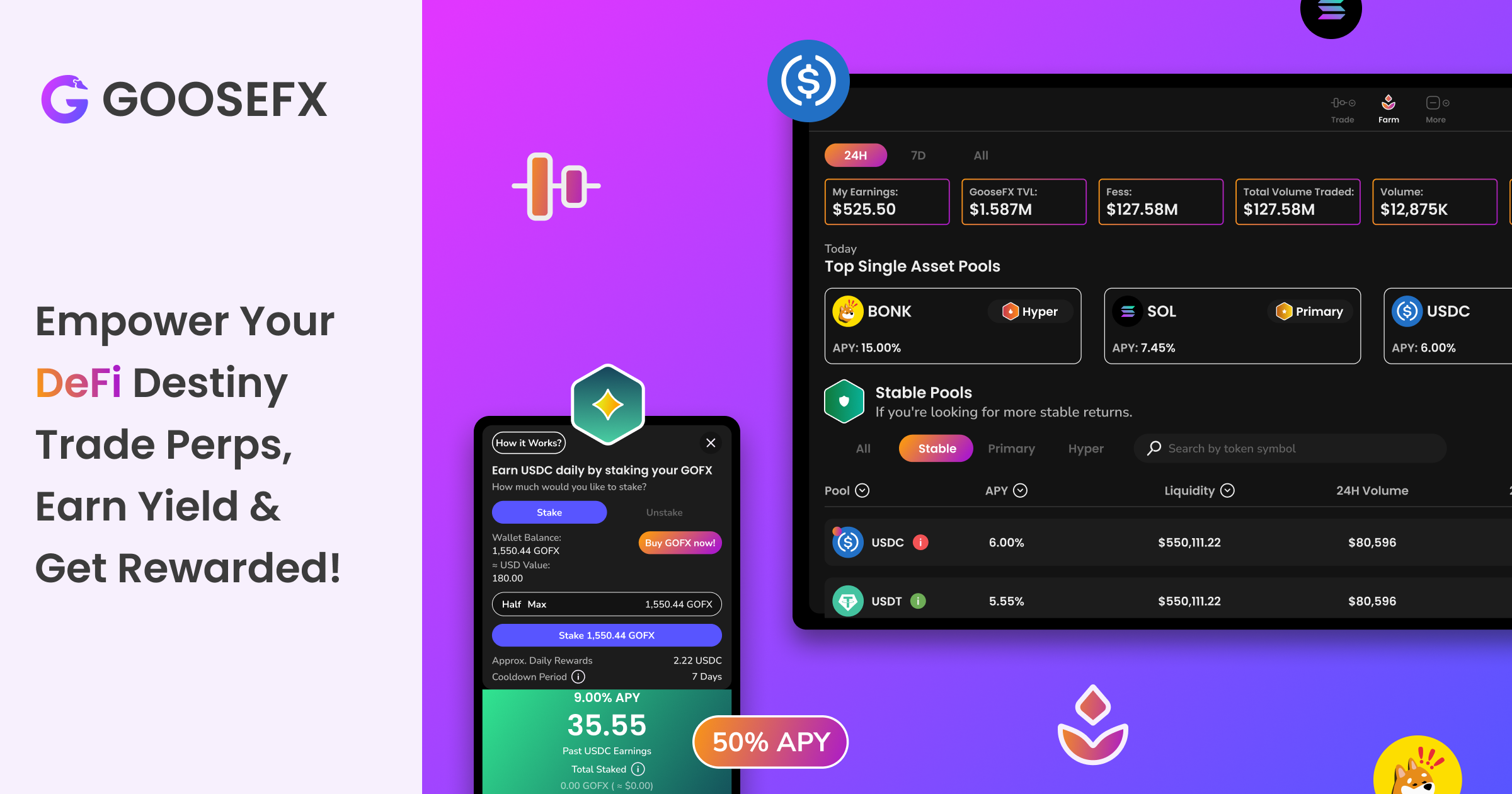 GooseFX | Your Solana DeFi Destination